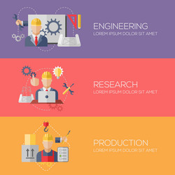 Design thinking process Royalty Free Vector Image
