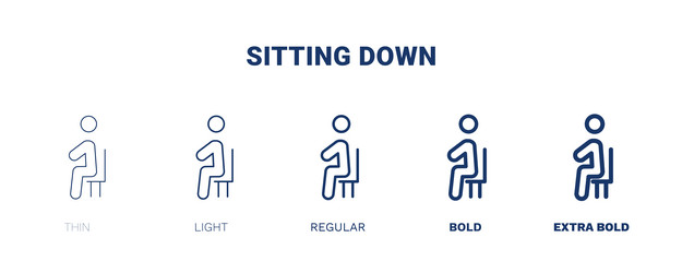 Man Sit Down Vector Images (over 970)