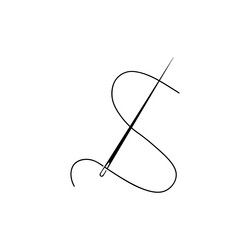 Needle Letter Vector Images (over 2,300)