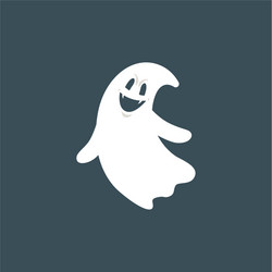 Ghost logo icon Royalty Free Vector Image - VectorStock