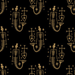Mermaid Skeleton Vector Images (89)