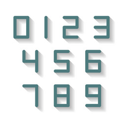 Digital Numbers Vector Images (over 110,000)