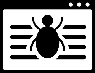 Web crawling icon simple editable graphics Vector Image