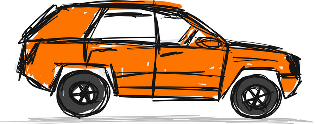 Safari Jeep Front Vector Images (50)