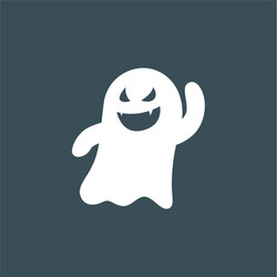 Ghost logo icon Royalty Free Vector Image - VectorStock