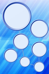 Graphic design business pattern outline boards Vector Image