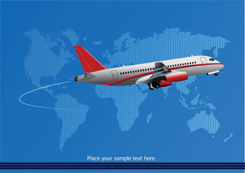 Airplane Royalty Free Vector Image - VectorStock