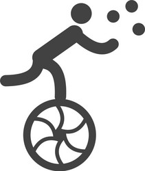 A stickman juggling Royalty Free Vector Image - VectorStock