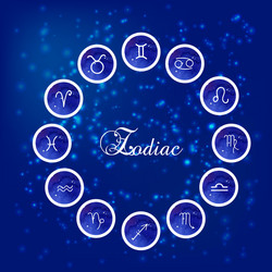 Vertical zodiac signs banners Royalty Free Vector Image