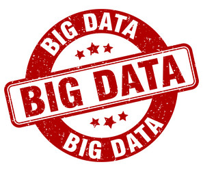 Data mining stamp label round grunge Royalty Free Vector