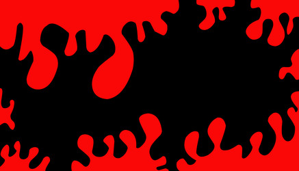 White background with black liquid pattern Vector Image