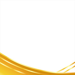 Business golden footer Royalty Free Vector Image