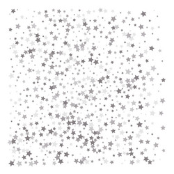 Silver glitter falling stars Royalty Free Vector Image
