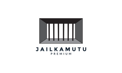 Building jail or prison logo icon design Vector Image