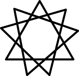 Nine Pointed Star Vector Images (over 100)