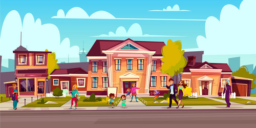Cartoon Street Vector Images (over 97,000)