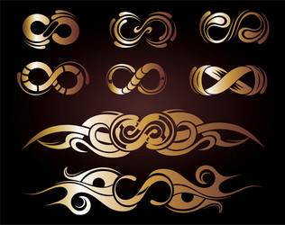 Rope frames set Royalty Free Vector Image - VectorStock