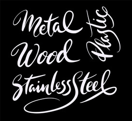 Brushed Metal Font Vector Images (over 420)