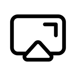 Cast icon Royalty Free Vector Image - VectorStock