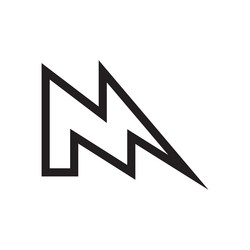 Lightning Bolt Letter M Vector Images (over 130)