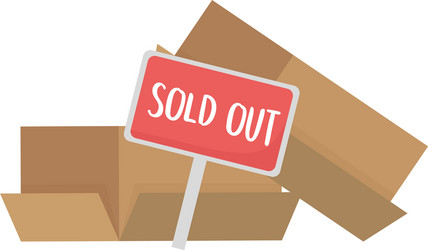 Sold Out Banner Vector Images (over 1,000)