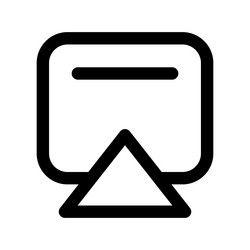 Cast icon Royalty Free Vector Image - VectorStock