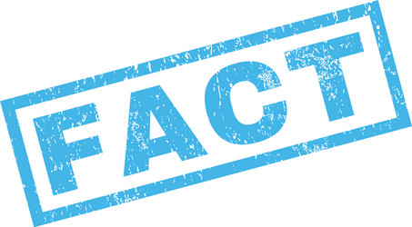Fact check grunge rubber stamp Royalty Free Vector Image