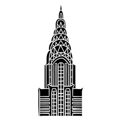 Nyc Chrysler Building Icon Vector Images (54)