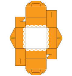 Cake Box Packaging Template Vector Images (over 1,000)