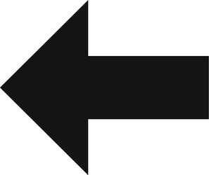 Left icon Royalty Free Vector Image - VectorStock