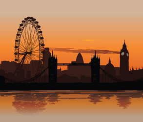 London city Royalty Free Vector Image - VectorStock