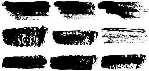 Single Brush Stroke Vector Images (over 2,400)