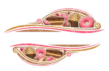 Frame for patisserie Royalty Free Vector Image