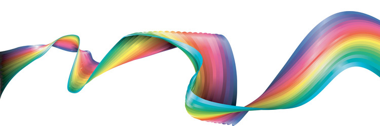 Rainbow Ribbon Vector Images (over 9,500)