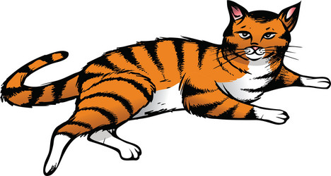Cartoon Tabby Cat Vector Images (over 4,400)