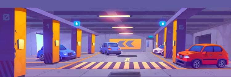 Cartoon Parking Lot Background Vector Images (over 280)