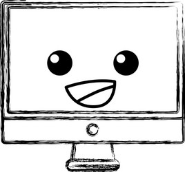 Computer Face Happy Vector Images (over 7,500)
