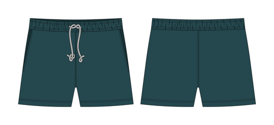Blank Mens Shorts Template Vector Images (over 11,000)