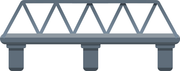 Road bridge icon cartoon style Royalty Free Vector Image