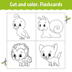 Cat Flash Card Vector Images (over 110)