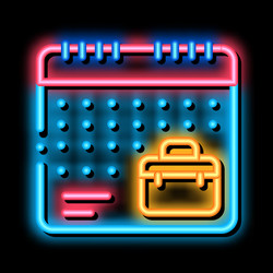 Neon Calendar Vector Images (over 8,200)