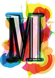 Letter M Script Font Vector Images (over 1,400)