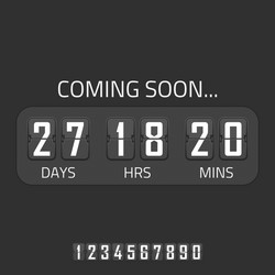 2013 coming soon paper board Royalty Free Vector Image