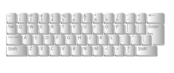 Shift Key Keyboard Vector Images (over 300)