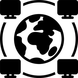 Extranet Royalty Free Vector Image - VectorStock