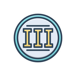 Iii Royalty Free Vector Image - VectorStock