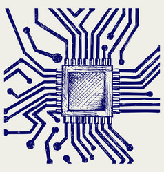 370 Drawing Of A Motherboard Illustrations, Royalty-Free Vector Graphics Clip Art IStock ...