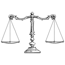 Justice Scale Drawing Vector Images (over 1,300)