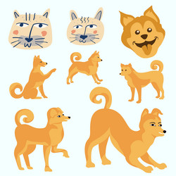 Dog and Cat Vector Images within Design Elements (over 5,400)
