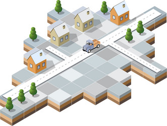 Snowy Road Vector Images (over 1,300)